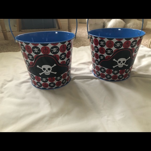 Target | Toys | Nwt Target Pirate Theme Buckets | Poshmark